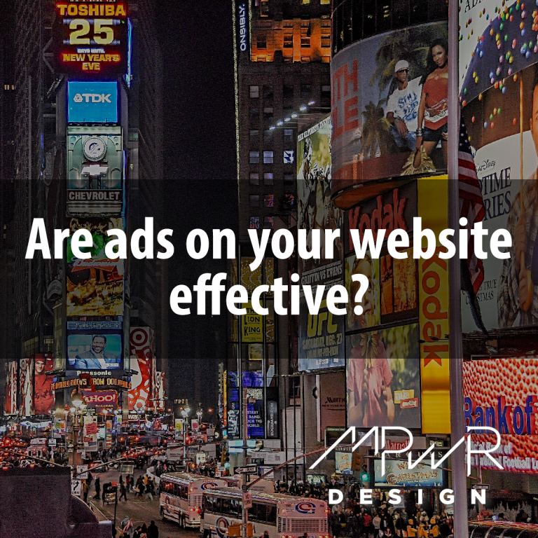 Are ads on your website effective? - MPWR Design